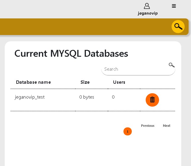How To Create Mysql Database In Hr Panel 0507